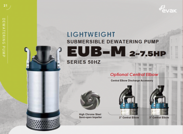 Evak EUB-M 2 -7.5 HP | Euroflo Fluid Handling Ltd