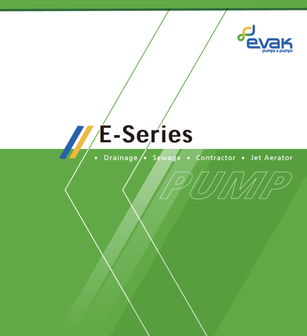Evak E-Series Pumps Catalogue | Euroflo Fluid Handling Ltd